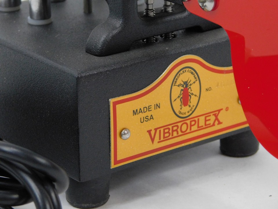 Vibroplex Vibrocube Iambic Paddle Telegraph Key + Cable (works well) | eBay