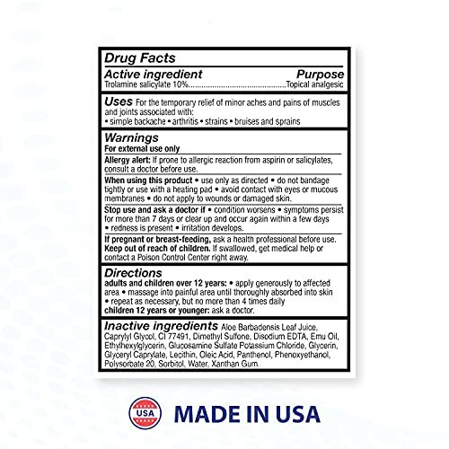 Blue-Emu Pain Relief Spray for Muscle, Joint & Bruises Fast Drying Su ...