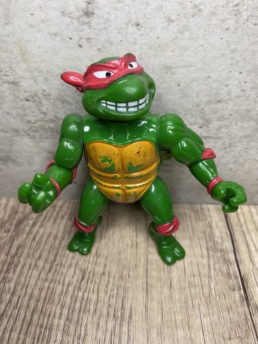 Vintage 1989 TMNT Breakfightin' Raph Raphael Wacky Action Ninja Turtles ...