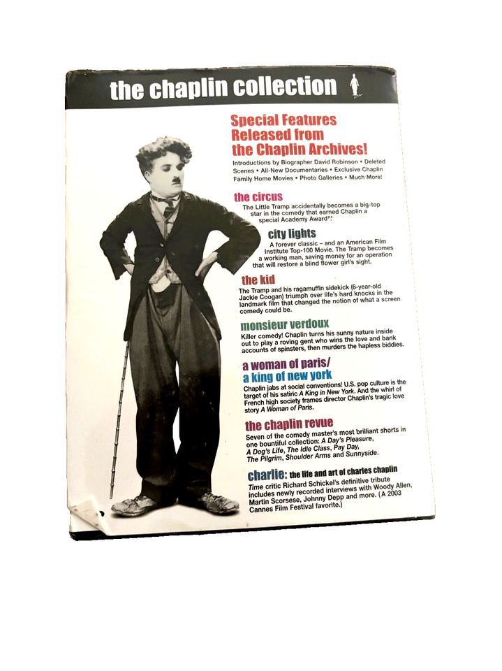 NEW - SEALED - The Chaplin Collection - Volume Two - 12 DVDs - Charlie Chaplin | eBay