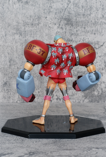 Anime One Piece Double-end FRANKY PVC Action Figure Statues Toy Gift ...