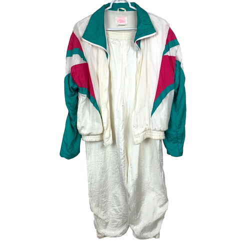 Shell Shock Nylon Swish Windbreaker Track Suit Set Shirt Pants ...