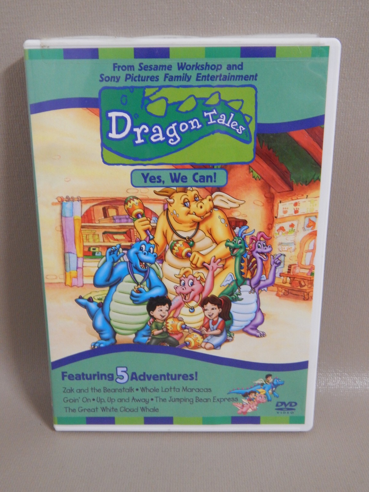 DRAGON TALES - YES, WE CAN! (DVD Sony 2002) Clean Tested VERY GOOD ...
