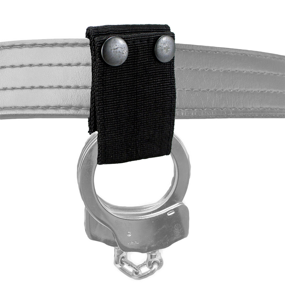 Handcuff Strap Holder Holster Dual Safety Snap Closure Fits Up to 2 ...