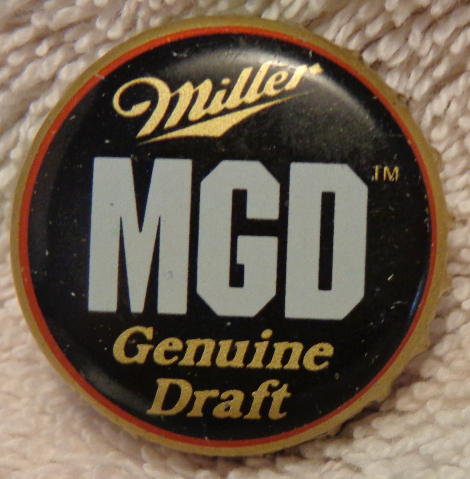 Miller Genuine Draft - MGD - NFL Bottle Cap - Chiefs - @1990's | eBay