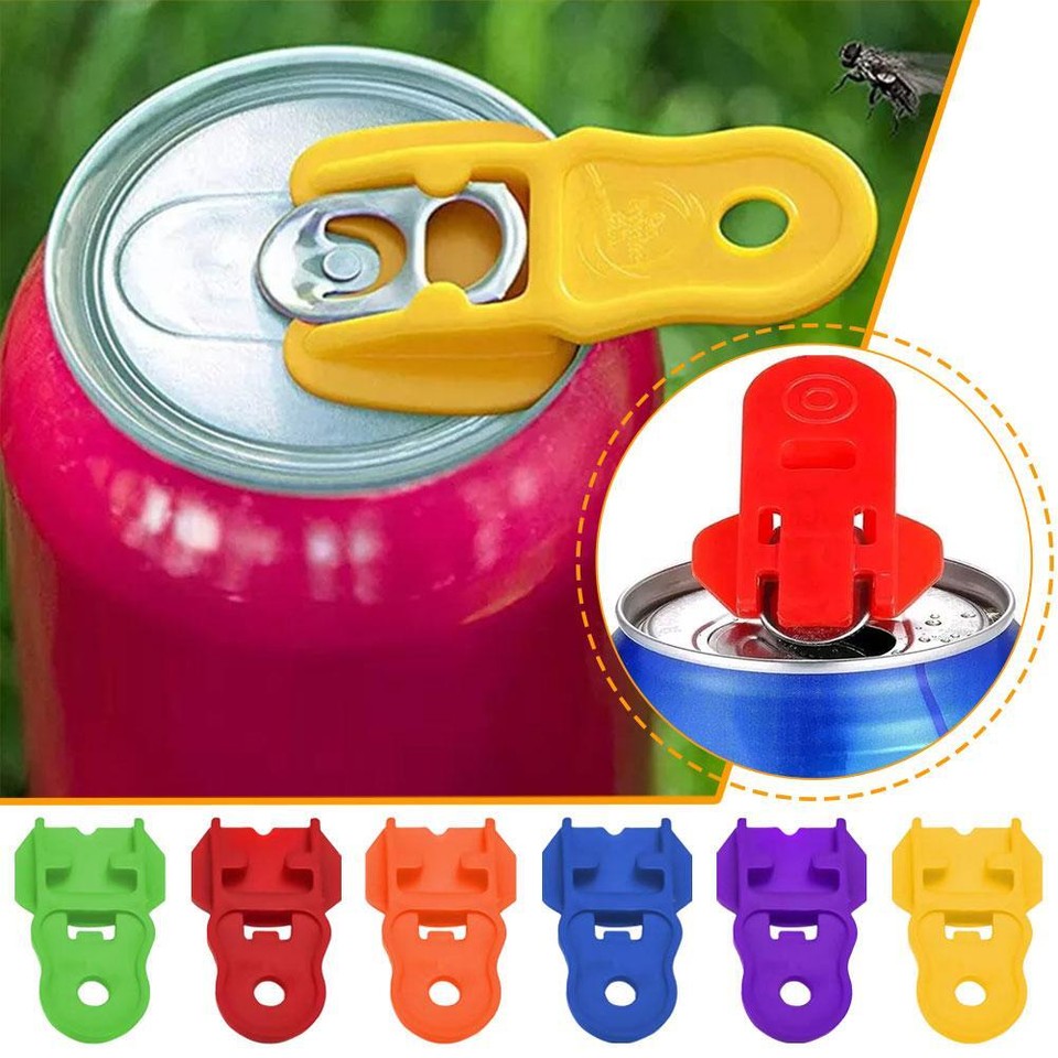 6pcs Easy Can Opener Safe Pull Can Opener Easy Can Opener with Pull ...