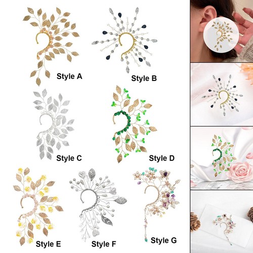 Ear Cuff Elegant Style Ear Bones Earring for Anniversary Prom Women | eBay