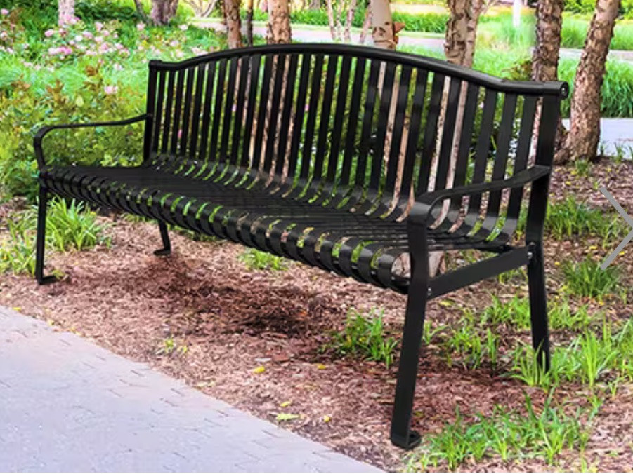 ENDS ONLY - Cassidy Steel Park Bench Ends Set | eBay