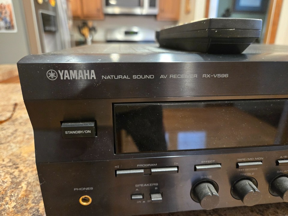 VINTAGE YAMAHA RX-V596 Natural Sound Home Theater Stereo AV Receiver | eBay
