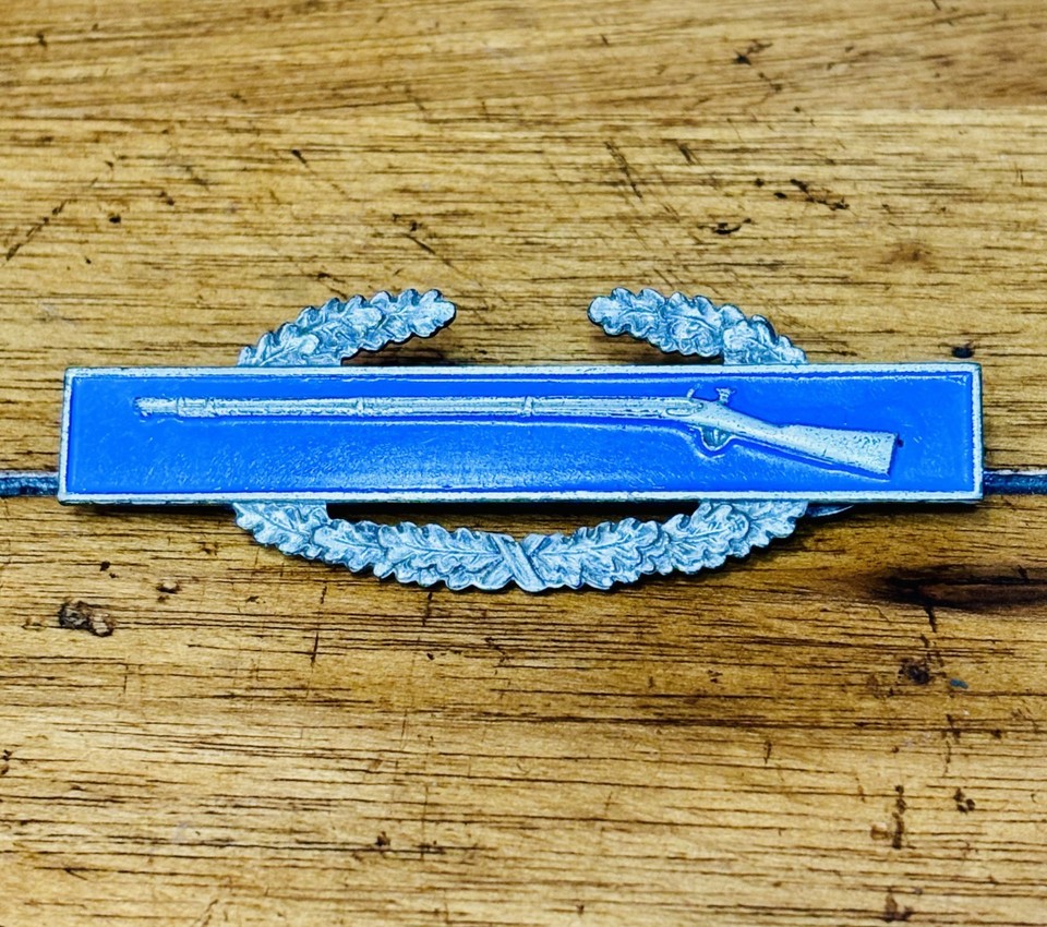 SILVER Military Pins - WWII Combat Infantry Badge & Vintage Navy 20 ...