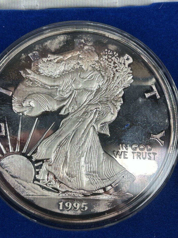 1995 Half Pound Walking Liberty Silver Eagle | eBay