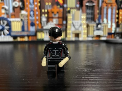 Lego Custom Printed Daredevil Minifigure Netflix Black Suit | eBay
