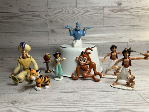 Vintage Aladdin Action Figures Disney Jasmine Genie Apu( Some Happy ...