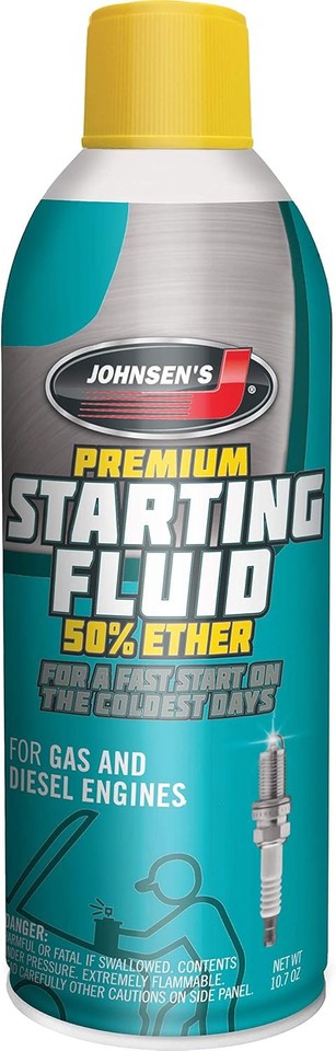 Automotive Starter Fluid Pack of 12 10.7 oz Machine Lubricant All ...