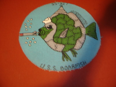 WWII USN USS BOARFISH SS-327 SUBMARINE FLIGHT PATCH | eBay