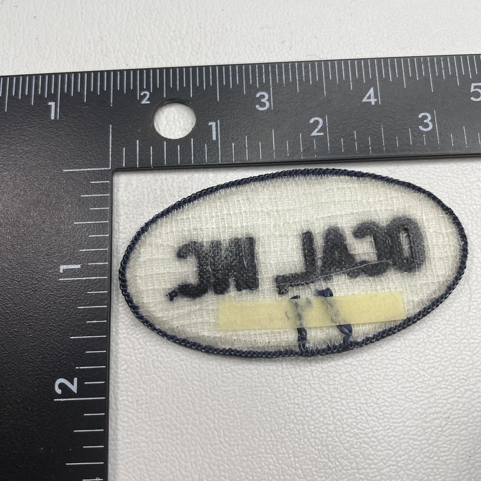 Vtg NOS OCAL INC. Steel Conduit California Company Advertising Patch ...