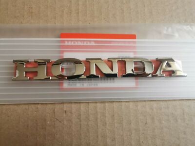 Fits For Honda Rear Emblem Badge Genuine Oem Japan | eBay