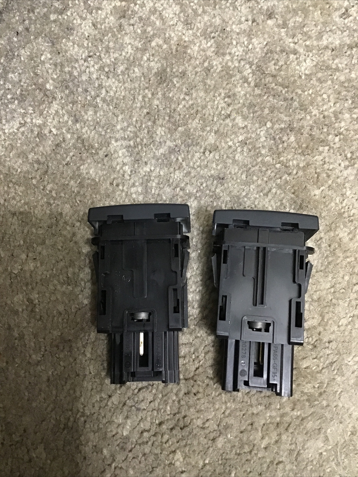 Mazda 3 Heated Seat Switch Pair | OE | Plastic | Black | Direct Fit