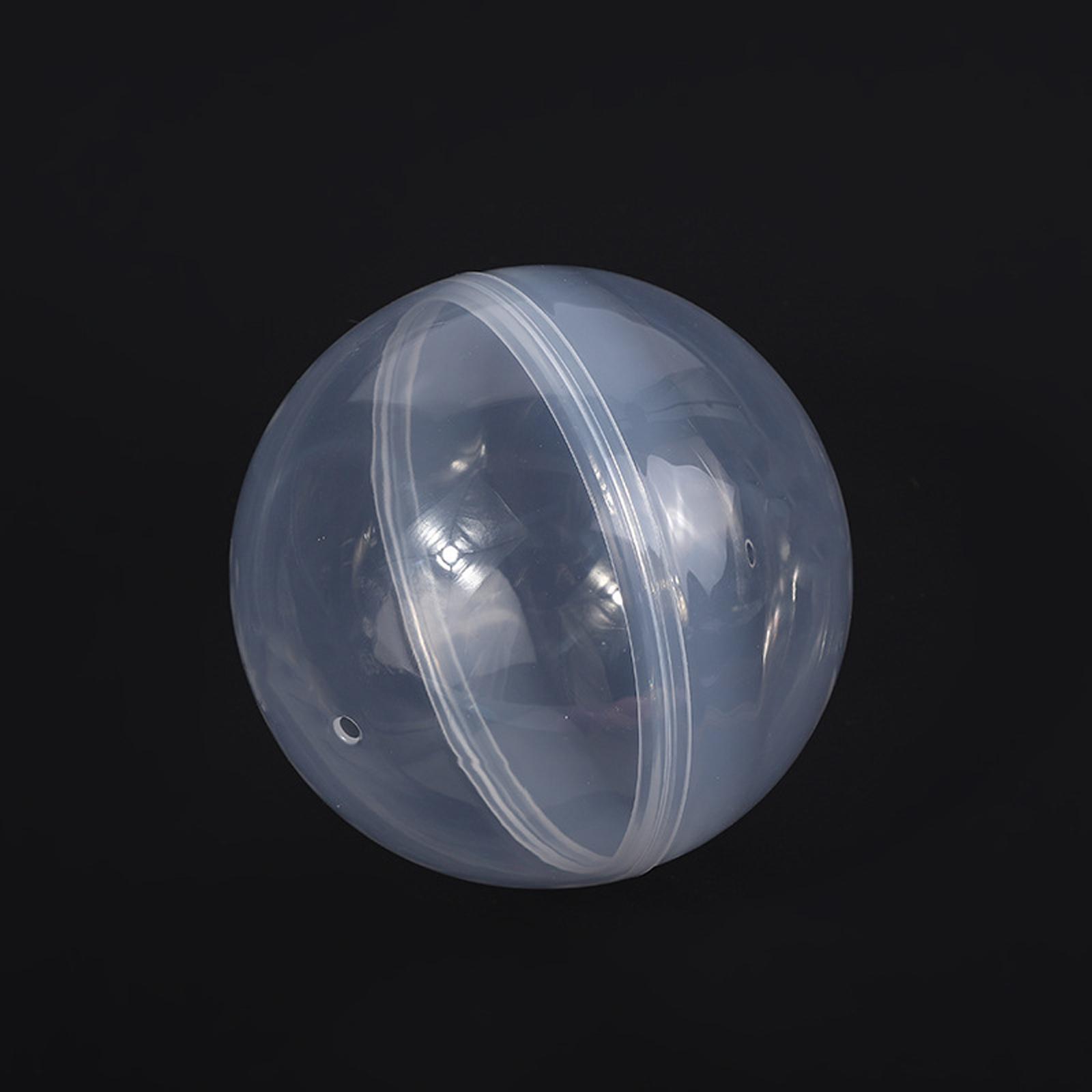 10100x Transparent PP Vending Machine Empty Round Toy Capsule 28mm ...