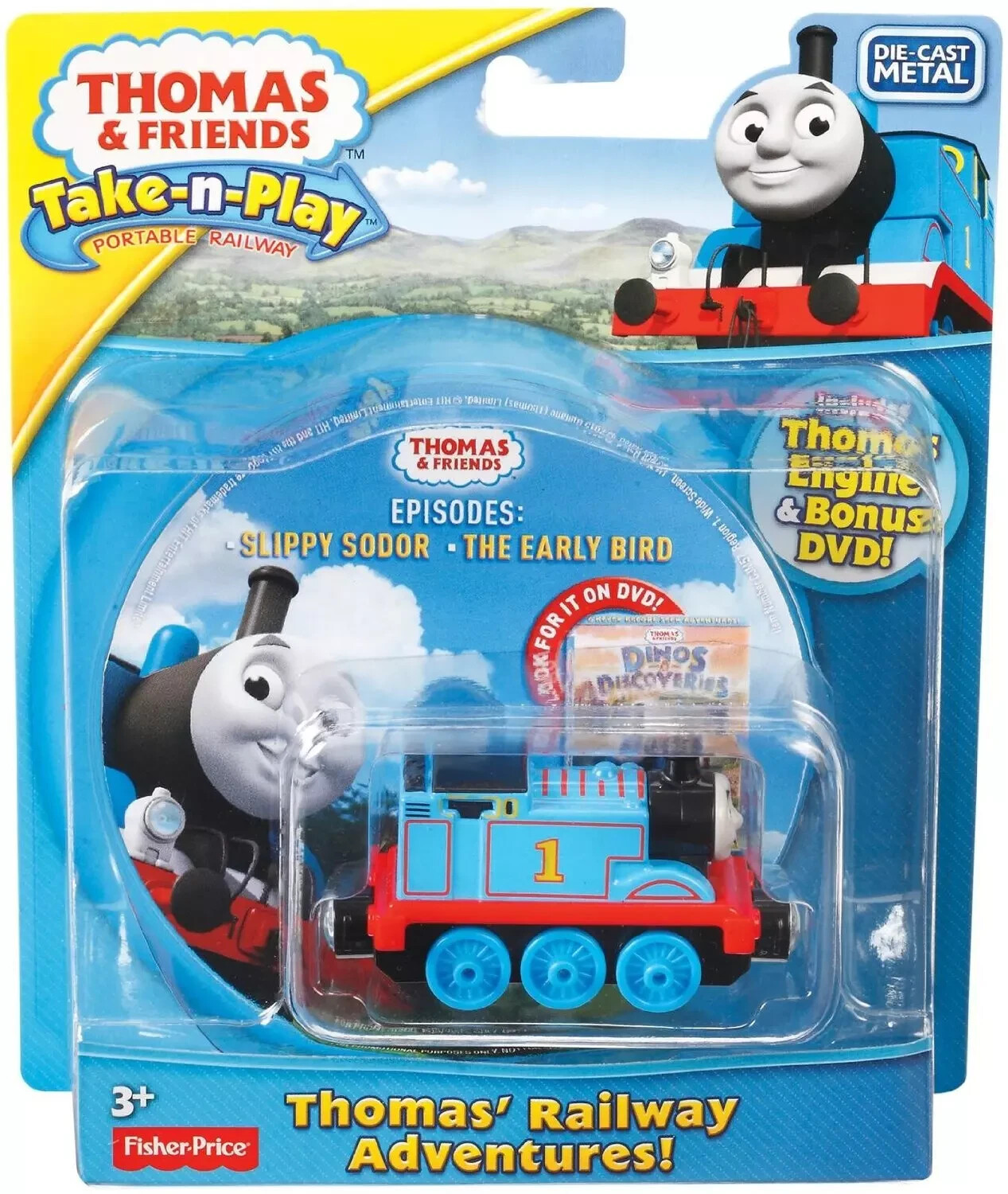 Thomas & Friends Take-N-Play Thomas' Railway Adventures! Thomas & Bonus ...