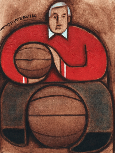 Tommervik Abstract Bobby Knight Indiana Hoosiers College Basketball ...