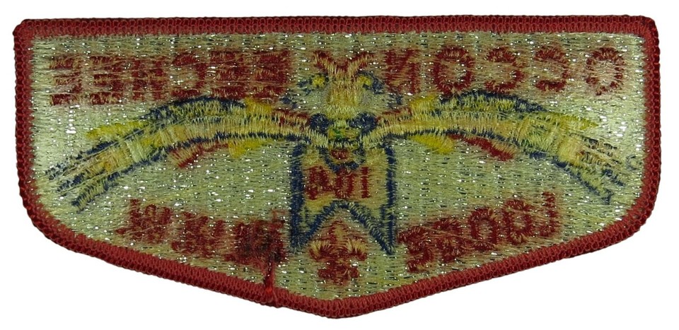 Occoneechee Lodge 104 Occoneechee Council NC Flap RED Bdr | eBay