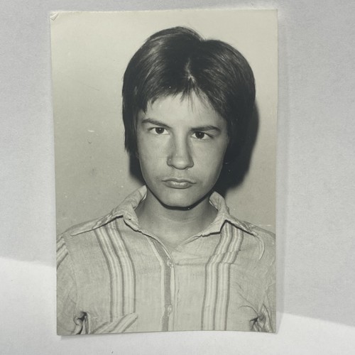 Vintage Photo 1973 Teen Boy Cross eyed | eBay