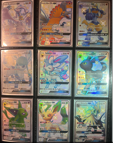Pokemon Card Lot 10 Official TCG Cards Ultra Rare Included EX GX V MEGA ...