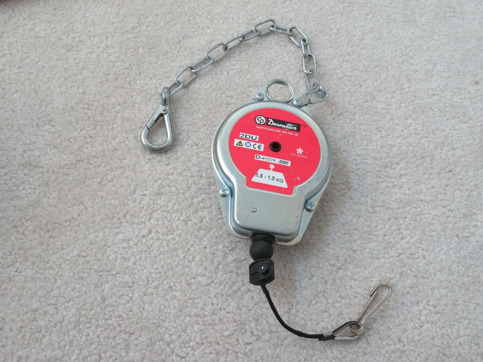 Desoutter 2DU Air Tool Balancer Holder 54532 - 0.5-1 KG - Made in ...