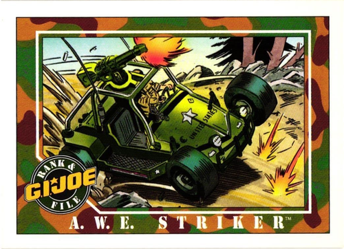1991 Impel G. I. Joe Rank & File A.W.E. Striker | eBay