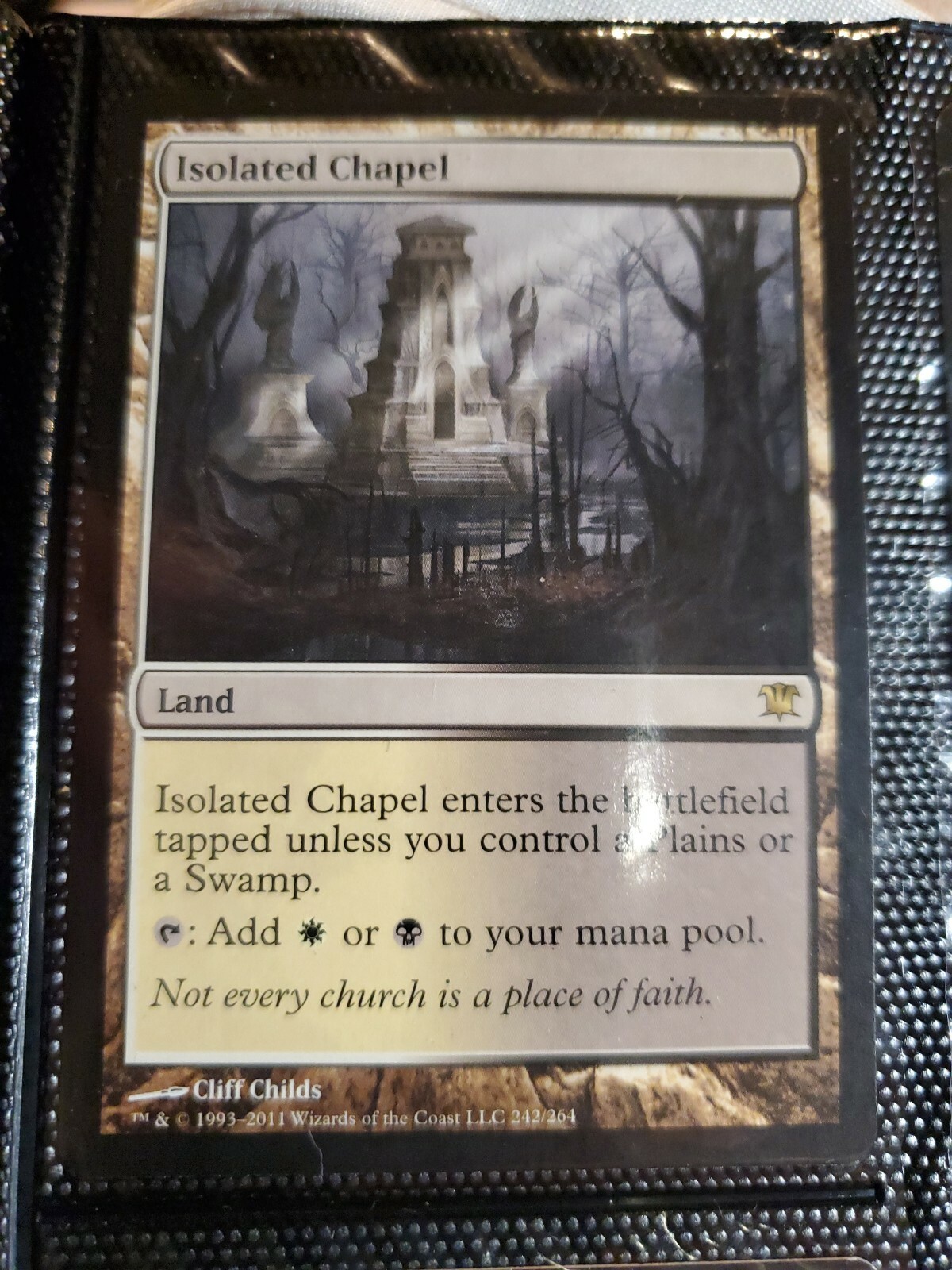 Isolated Chapel - Innistrad - NM MTG Rare Check Land ENGLISH | eBay