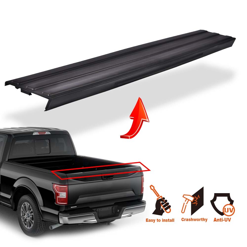 Fit For 2009-2014 Ford F150 Tailgate Flexible Step Center Molding Cap ...