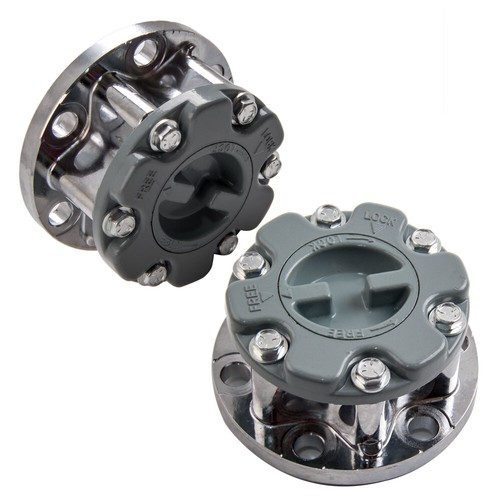 2x Free Wheeling Hub Locking Manual Lock 28 spline For Mitsubishi ...