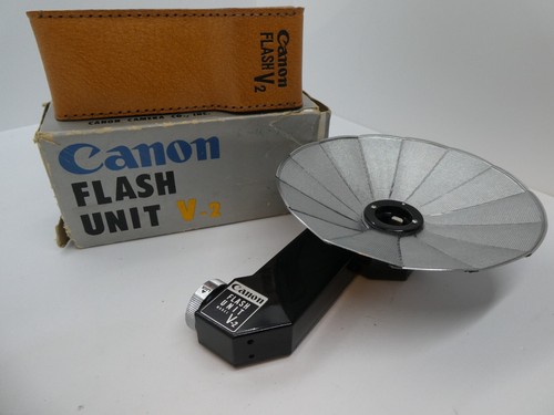 Vintage Canon Flash Unit V2 For Flashbulbs / Rangefinder with genuine ...