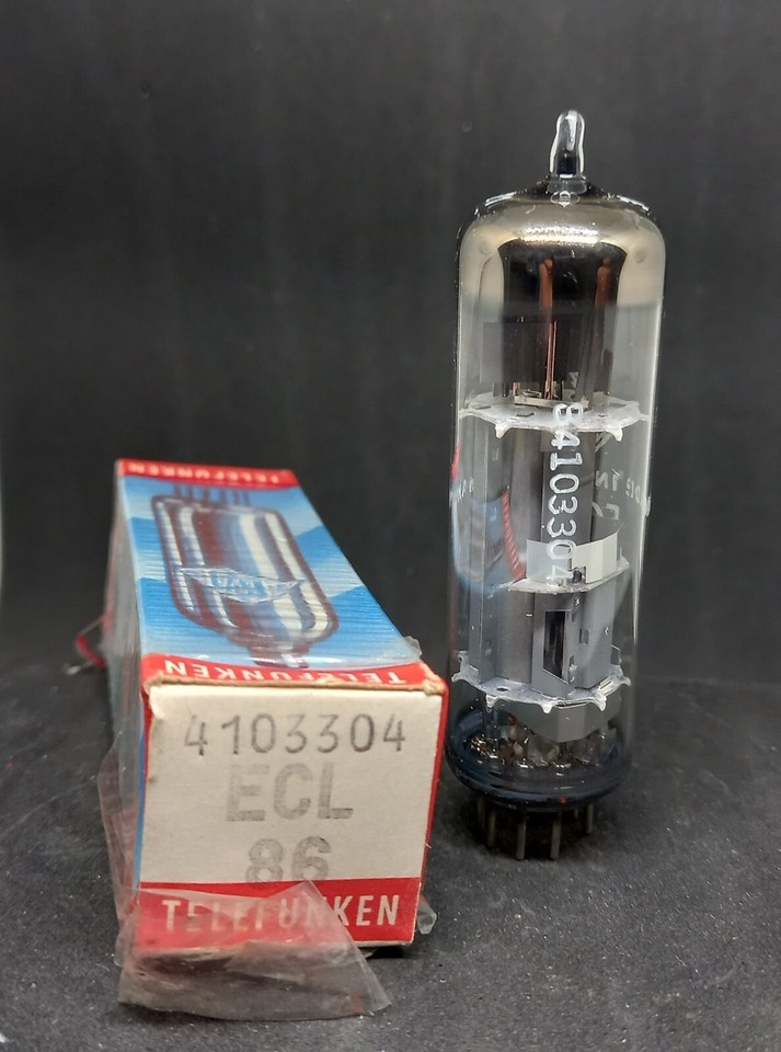 ECL86 TELEFUNKEN TUBE NOS ;17 | eBay