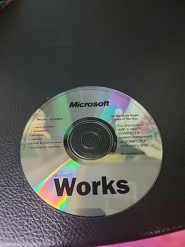 Microsoft Works 7.0 | eBay