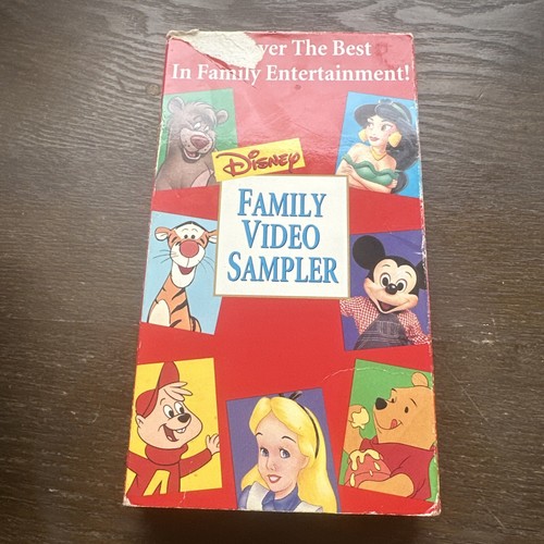 Walt Disney Family Video Cartoon Sampler VHS Toys R Us Promo | eBay