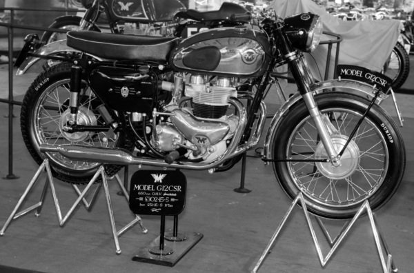 Matchless G12 650 twin Motor Show 1960 Car Old Photo | eBay UK