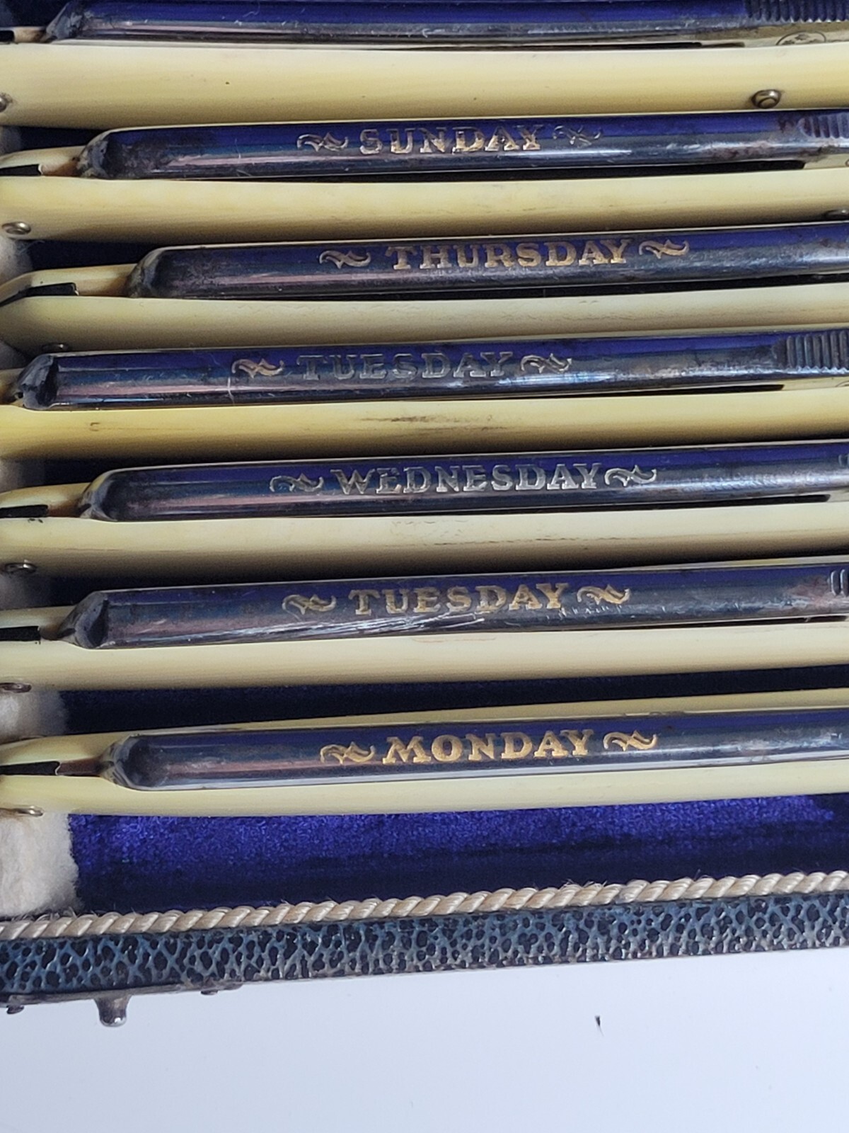 7 day Solingen Straight Razor Set. Excellent condition | eBay