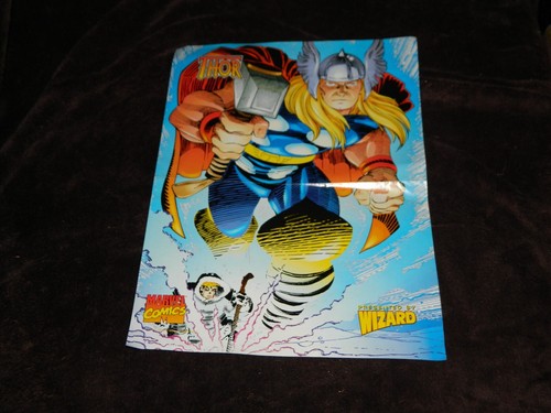 1998 Wizard Marvel Comics Thor 10" X 13" Poster | eBay