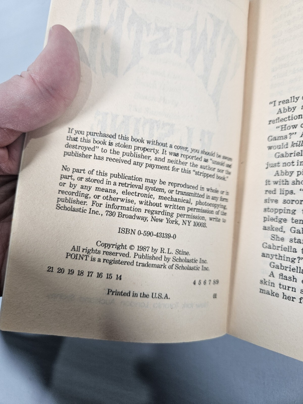 Twisted By R.L. Stein Teen Thriller Pocket Paperback Book | eBay