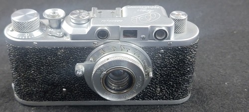 FED 1 EARLY VERSION USSR LEICA COPY CAMERA 3.5/50MM LENS | eBay