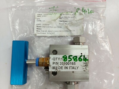 Sami S20V01T03A / HVMF9-20K High Pressure Needle Valve | eBay
