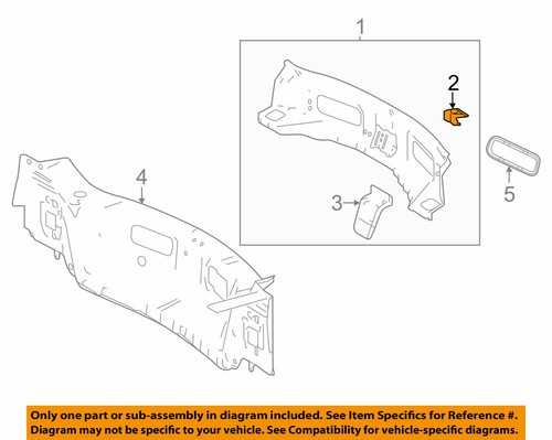 Toyota OEM 2013-2018 RAV4 Rear Body Outer Panel Bracket 583850R030 for ...