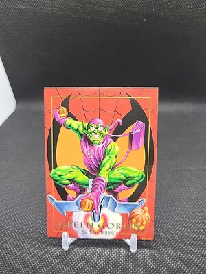 1992 Marvel Masterpieces Green Goblin Card #36 Joe Jusko Art | eBay