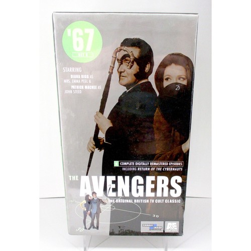 The Avengers '67 Set 3 (VHS, 1998, Brand New) 6 Episodes A&E | eBay