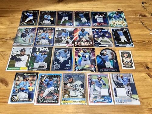 Junior Caminero Card Lot (23 Cards) Includes 2 Patch Cards | eBay
