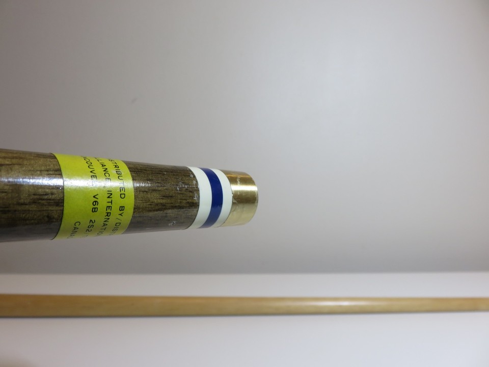 Vintage 57" Snooker Pool Billiards Cue 18oz 2-Piece Taiwan Stick Wooden ...