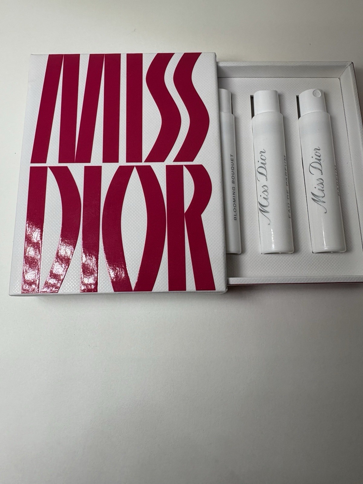 Dior Perfume 3 Samples Gift Set Miss Dior, Miss Dior Blooming Bouquet ...