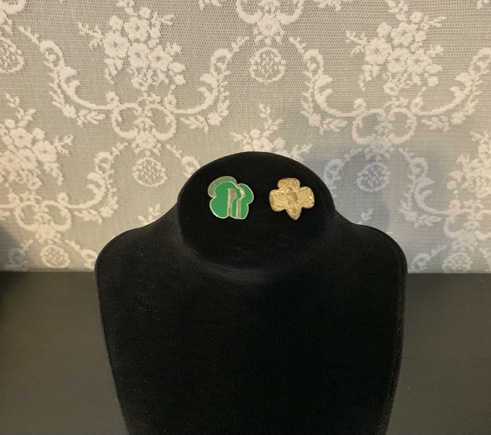 Vintage Girl Scouts Logo and G.S. Eagle Pins Set Y11 | eBay
